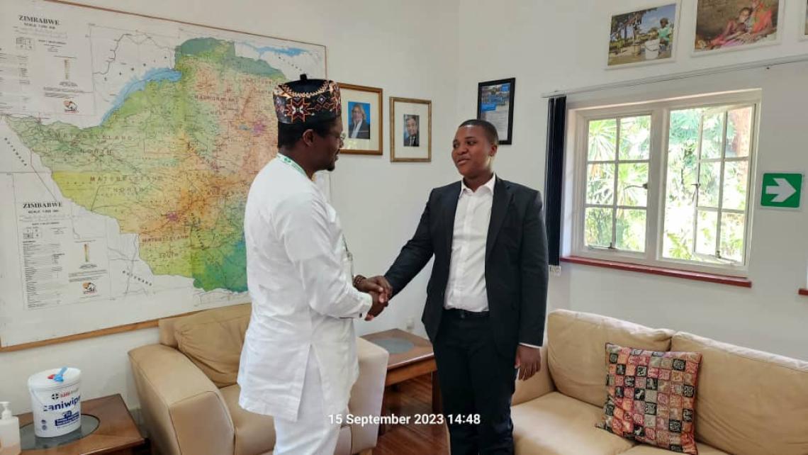 IN Depth: Zim’s Child President meets UNICEF Rep Oyewale | Humanitarian Post